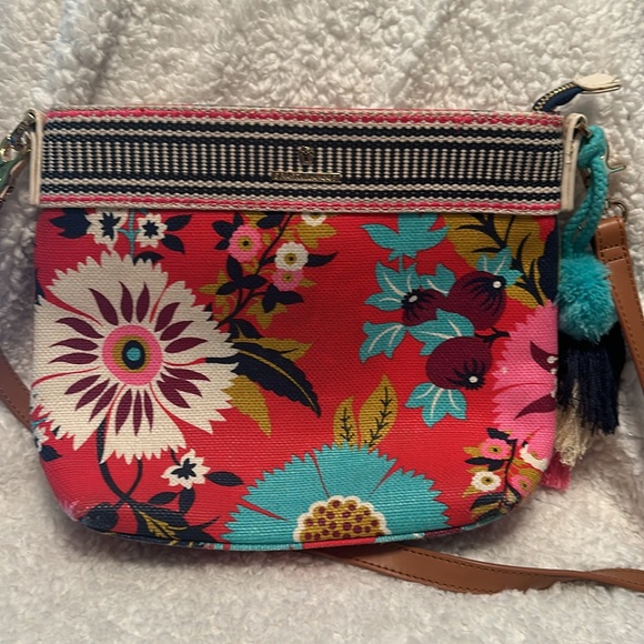 Spartina 449 | Bags | Spartina 449 Little Bermuda Floral Boho Crossbody ...